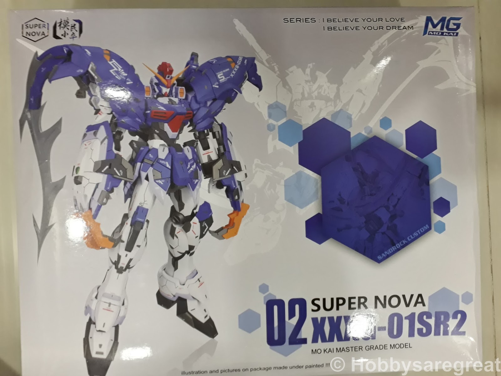 Hobbys are great: Review of the SuperNova MG Sandrock Custom