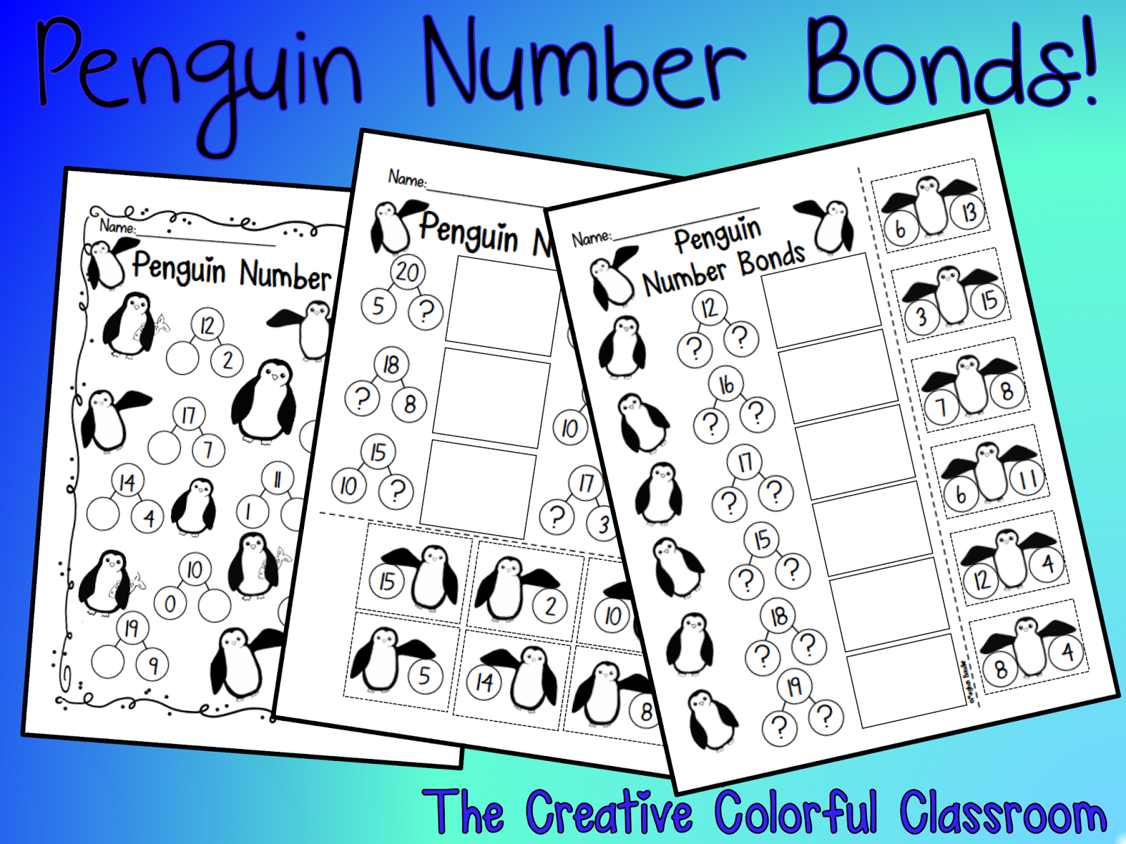 The Creative Colorful Classroom: Penguins Penguins Penguins!!