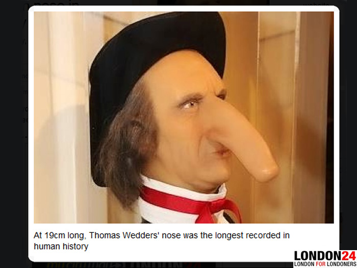 Conheça o maior nariz da história da humanidade ~ Velocidade Sem Fronteiras