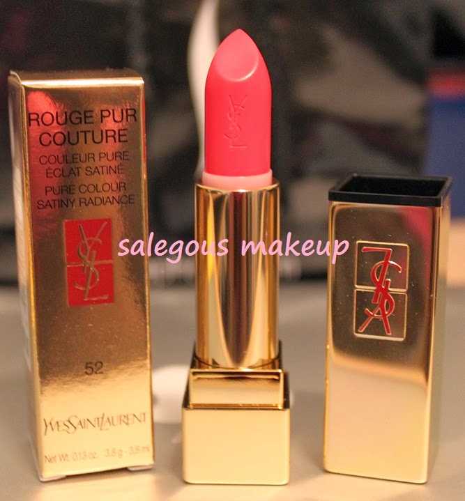 Salegous Makeup: Yves Saint Laurent Rouge Pur Couture Lipstick #52 Rosy ...