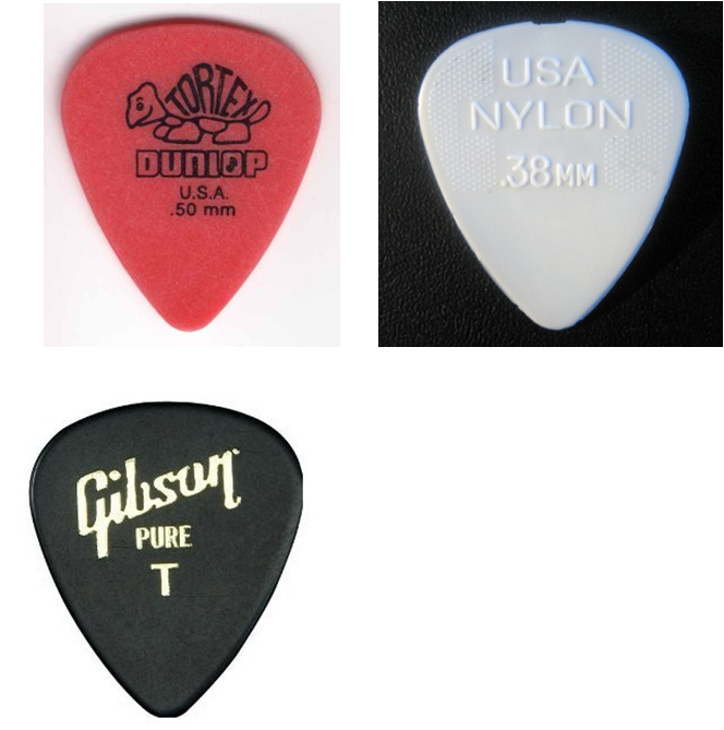 Tipos de palhetas para guitarra e violão, pode mudar toda a ...