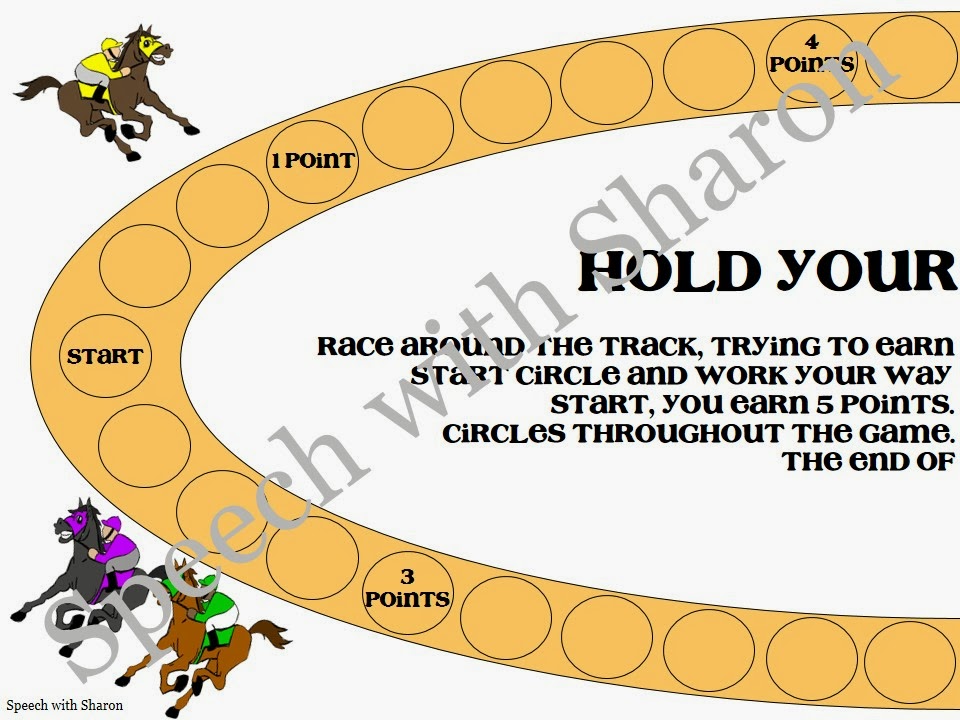 Speech with Sharon: Hold Your Horses! A Figurative Language Game