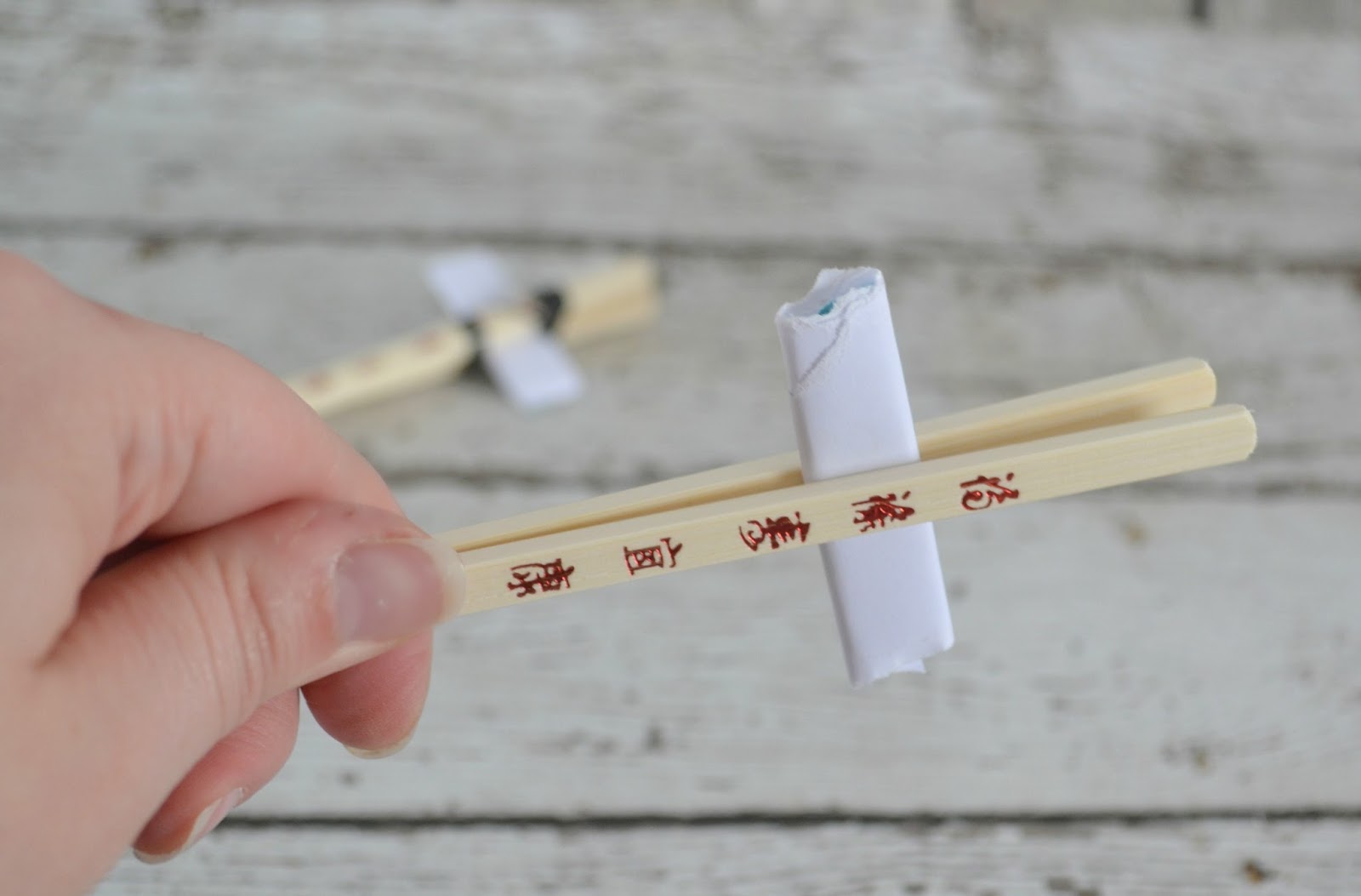 Take Out At Home + DIY Cheater Chopsticks - Building Our Story