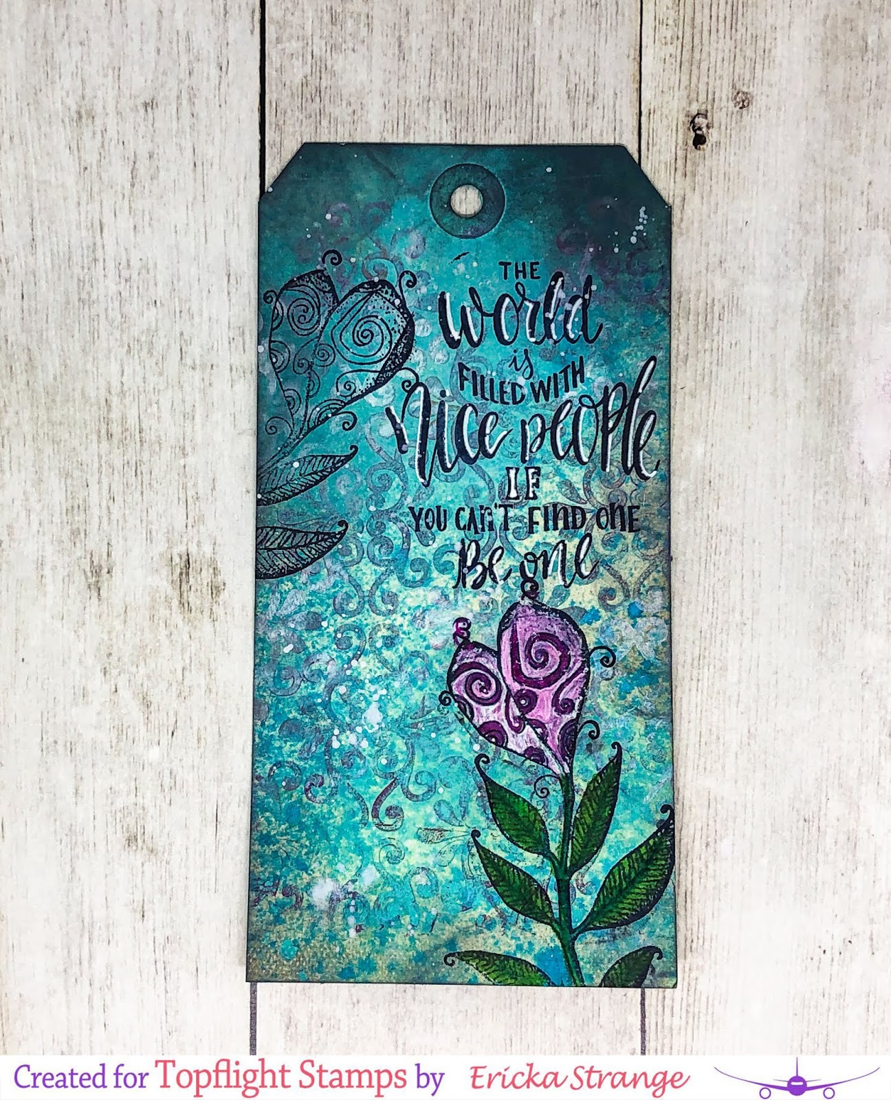 Topflight Stamps: Texture Plate Tags