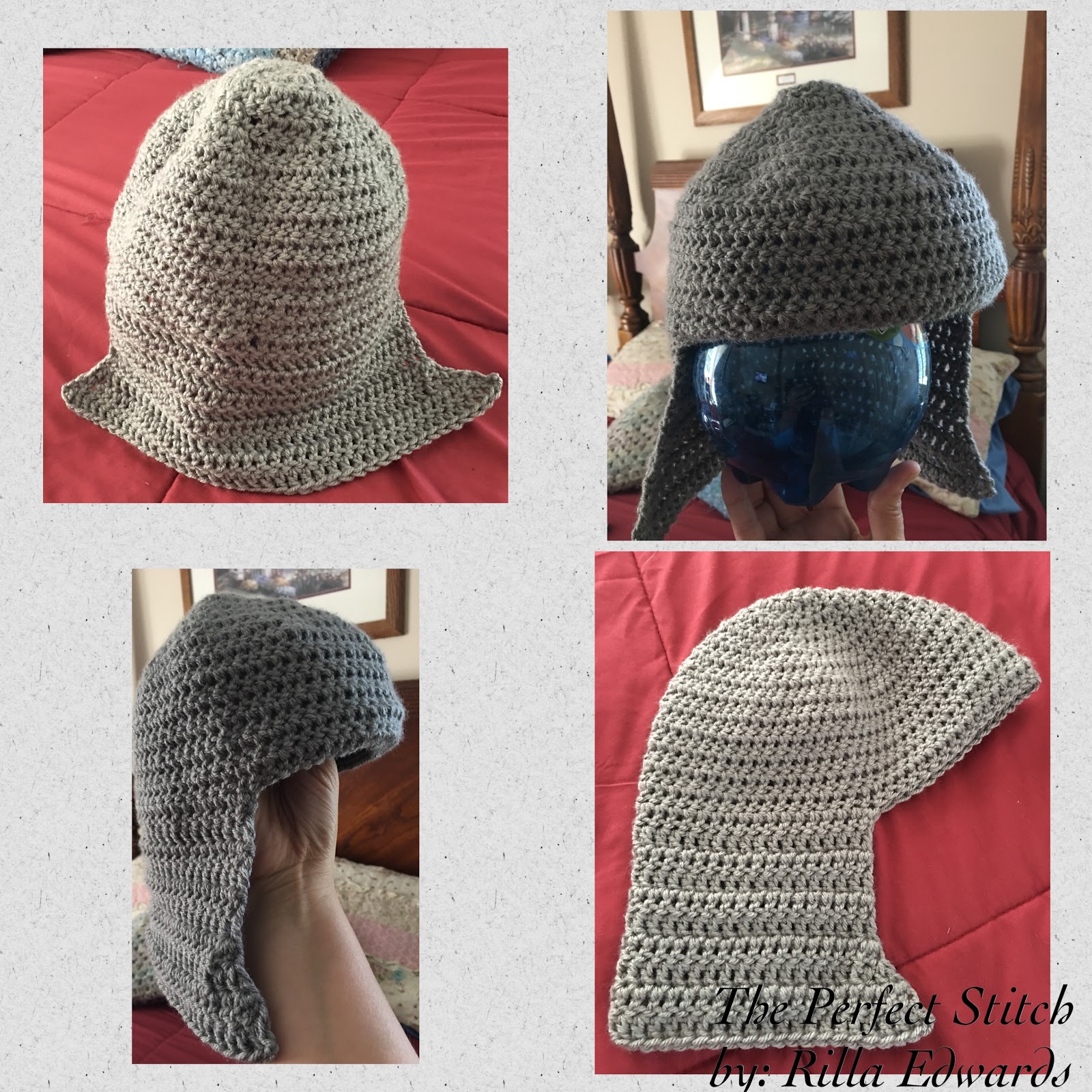 The Perfect Stitch...: Chainmail Hat/Helmet