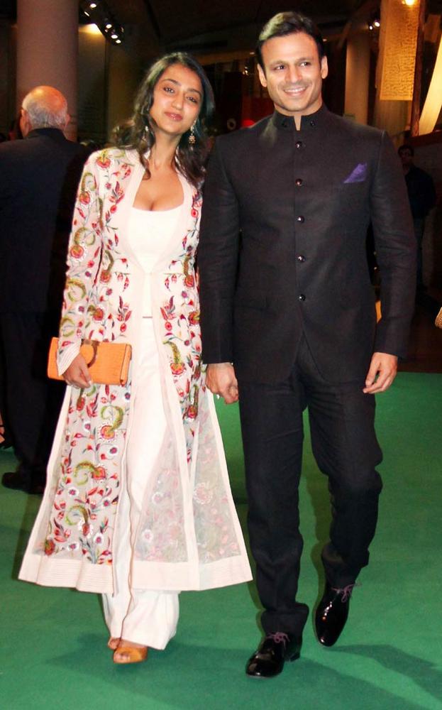 Indian Celebs: vivek oberoi with his wife priyanka alva