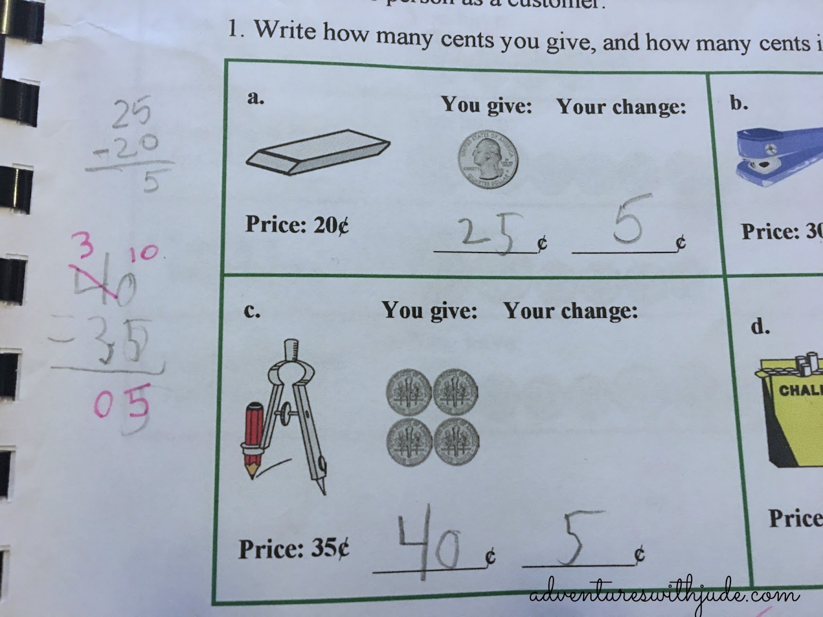 Adventures with Jude: If you give a kid a math problem...