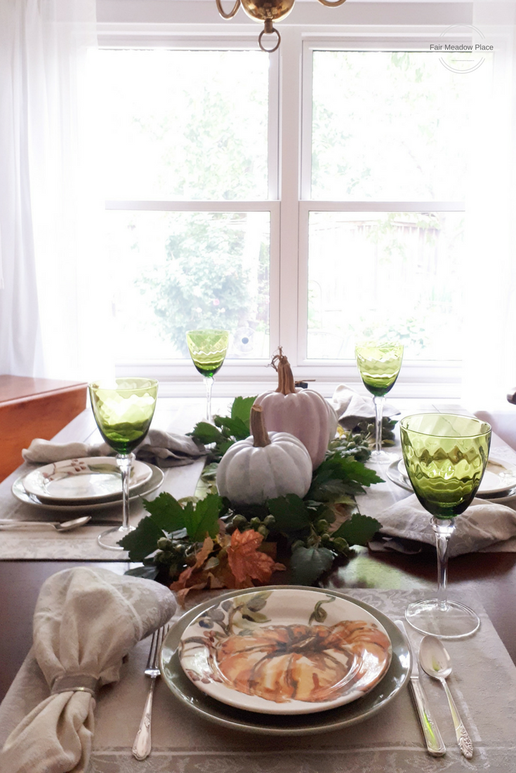 Fair Meadow Place: Set the Table - Fall Luncheon