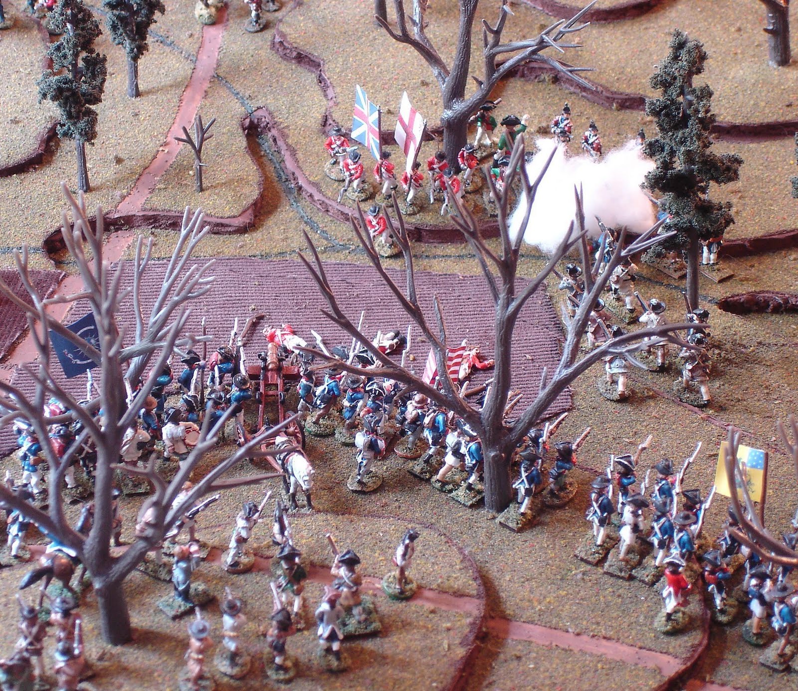 A Miniature History of the American Revolution: Guilford Courthouse in ...