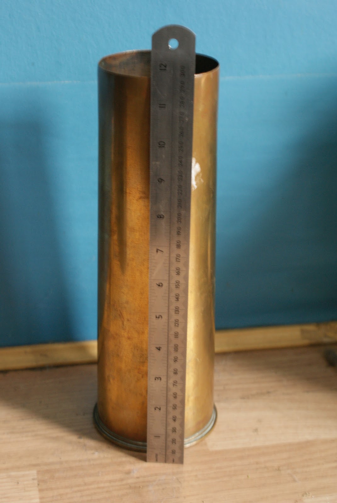 Trench Art: Turning Swords into Ploughshares: How to etch a brass shell ...