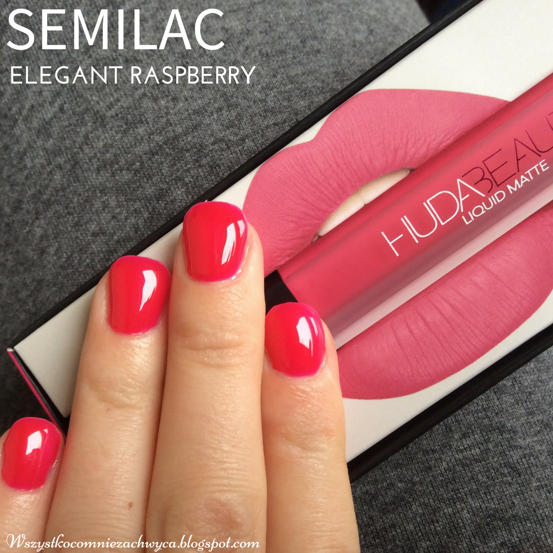 Semilac 103 Elegant Raspberry | wszystko co mnie zachwyca