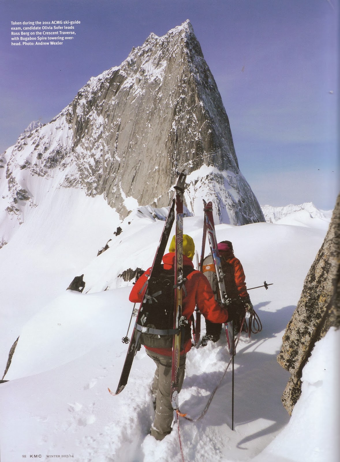 Kootenay Mountain Culture - ACMG Ski Guide Exam in the Bugaboos ...