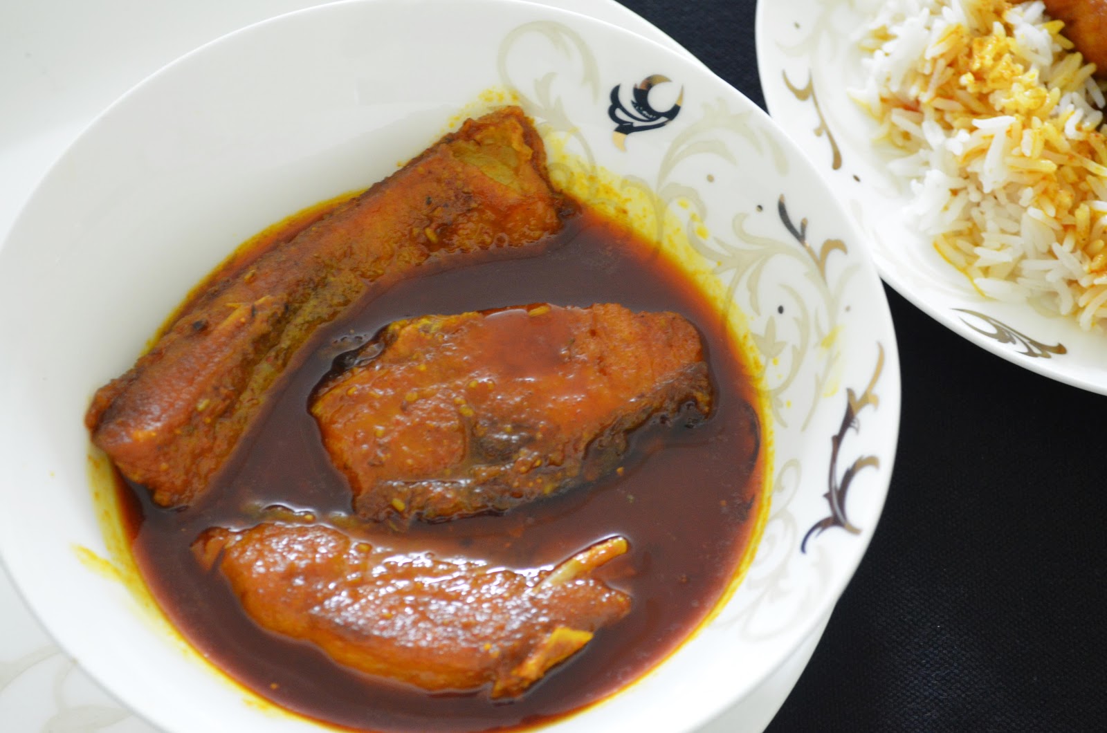 silvercloves: Kashir Gaadh - kashmiri fish curry