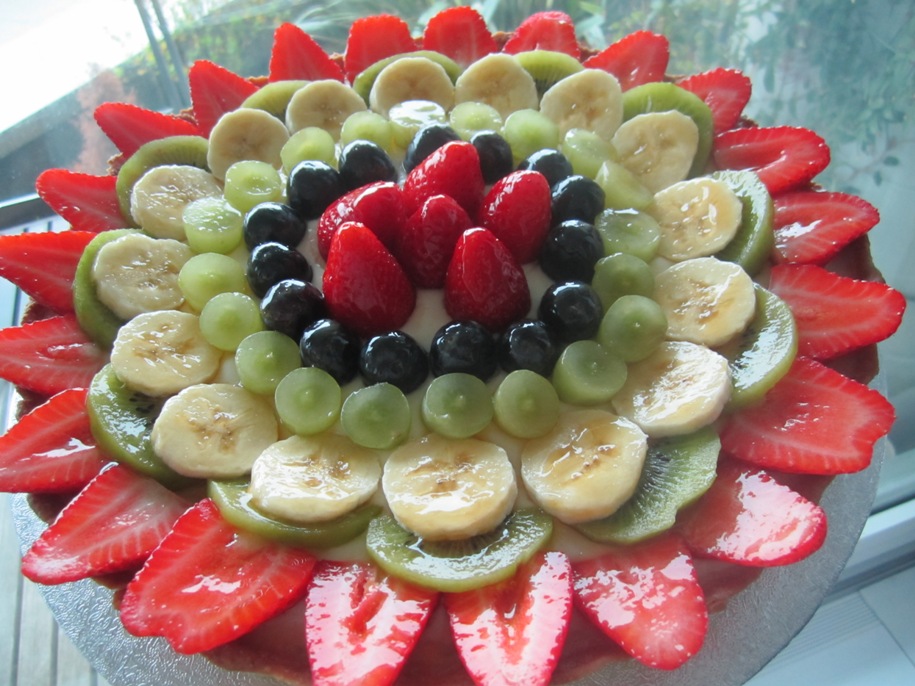 FRUIT CUSTARD TART