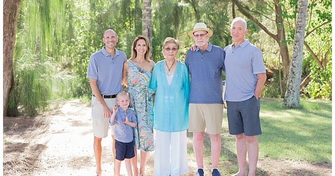 A Time To Cherish - The Lunsford Family's Maui Portrait