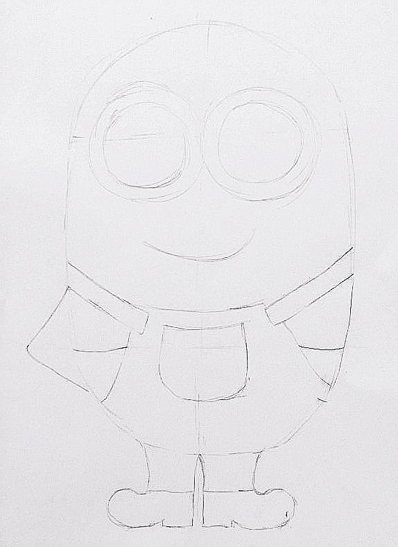 by The Art Bug: Draw a Minion - Step by Step Tutorial : Make it Monday