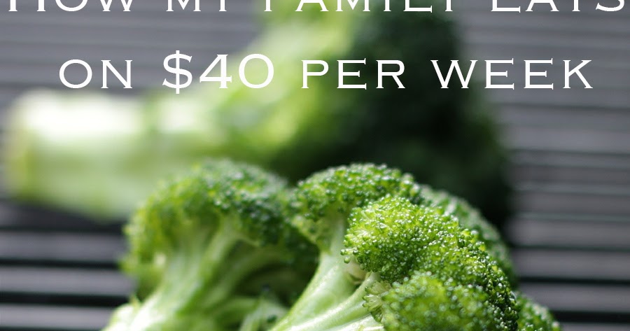 How my family eats on about $40 a week | Measure & Whisk: Real food ...