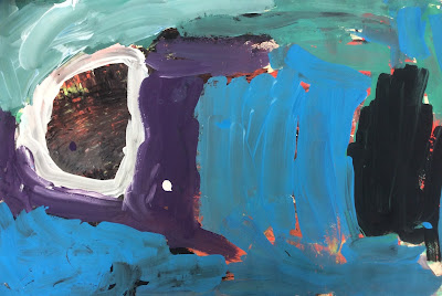 Art with Mrs. Elliott : Abstract Paintings in Kindergarten