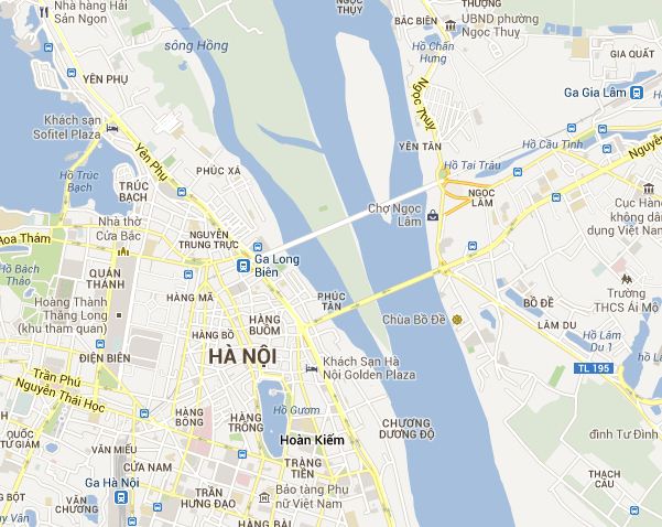 Hanoi tourist map | Hanoi Vietnam tourist maps