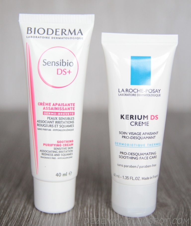 Krem na łojotokowe zapalenie skóry Bioderma Sensibio Ds+ vs La Roche ...