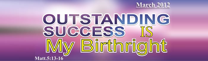 David Oyedepo Ministries International Inc: Outstanding Success Is My ...