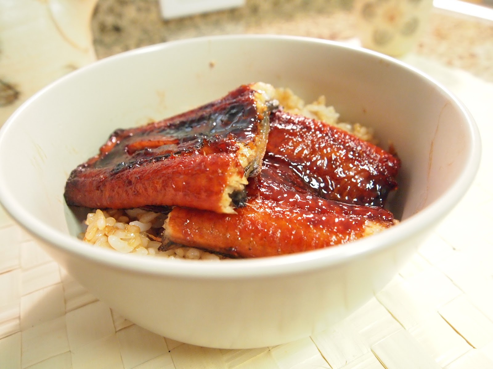Chez Ma Cuisine: Unagi Don: Broiled Eel on Rice
