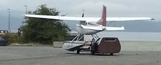 Metanoodle: Backyard geniuses make float plane tugs.