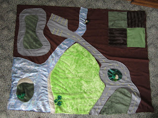 Adventures of West and Lula: Road mat for hot wheels / matchbox cars