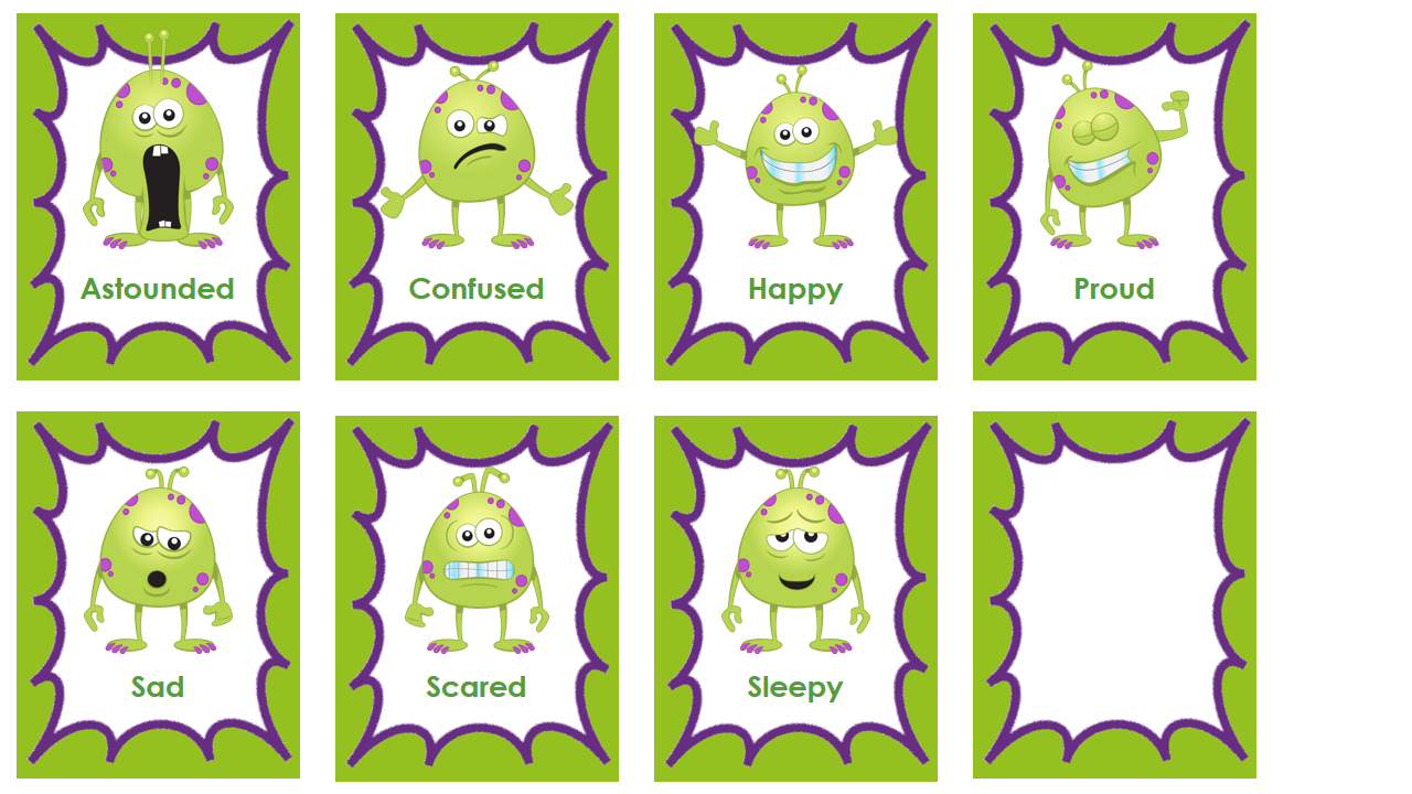 Spunky Speech: Day 4: Monster Emotions FREEBIE!