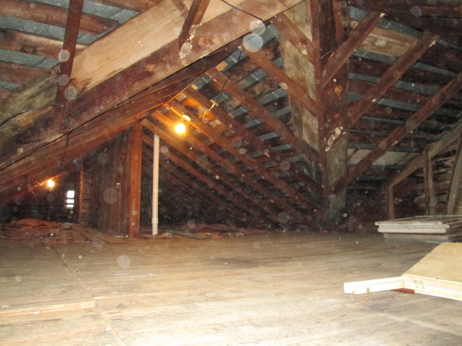 unapologetically me: Demo Round 2 and Attic Clean out