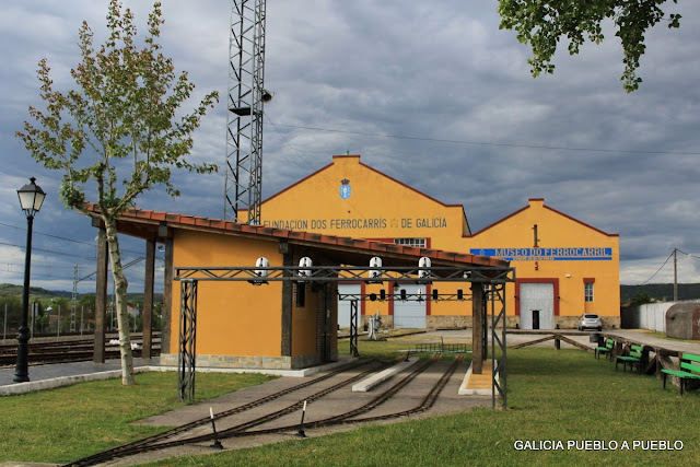 GALICIA PUEBLO A PUEBLO: MUSEO DO FERROCARRIL DE GALICIA, MONFORTE DE LEMOS