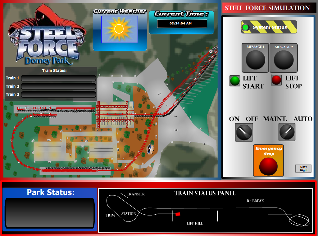 Reighard's Blog: Behind The Scenes: Steel Force Sim