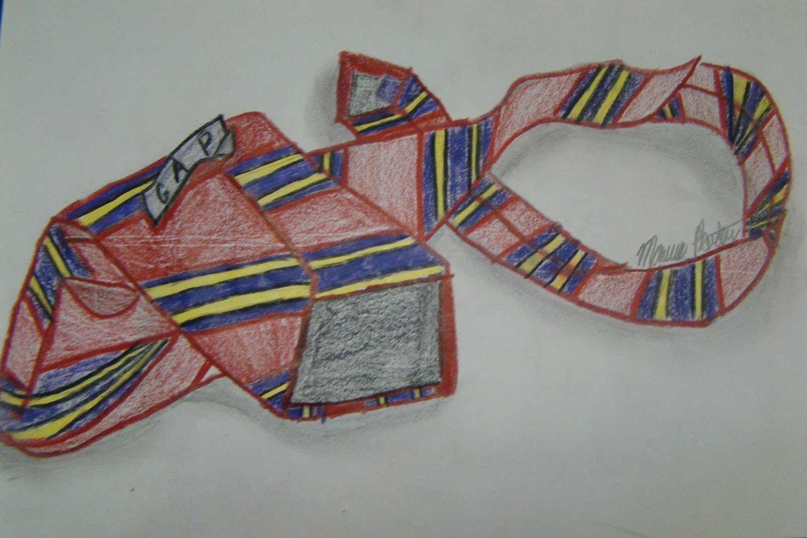 Create to Inspire: Necktie Drawings