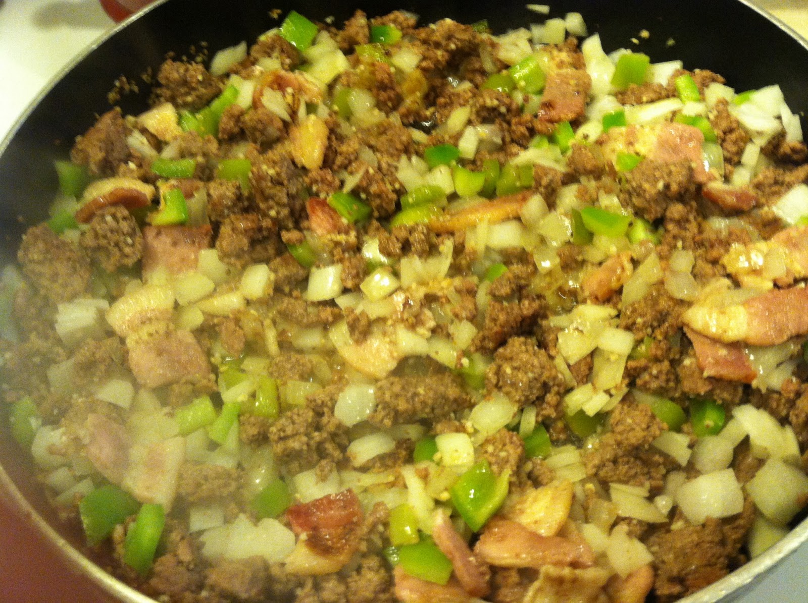 Southwestern Baked Beef & Bacon Spaghetti | Journey To My New Me