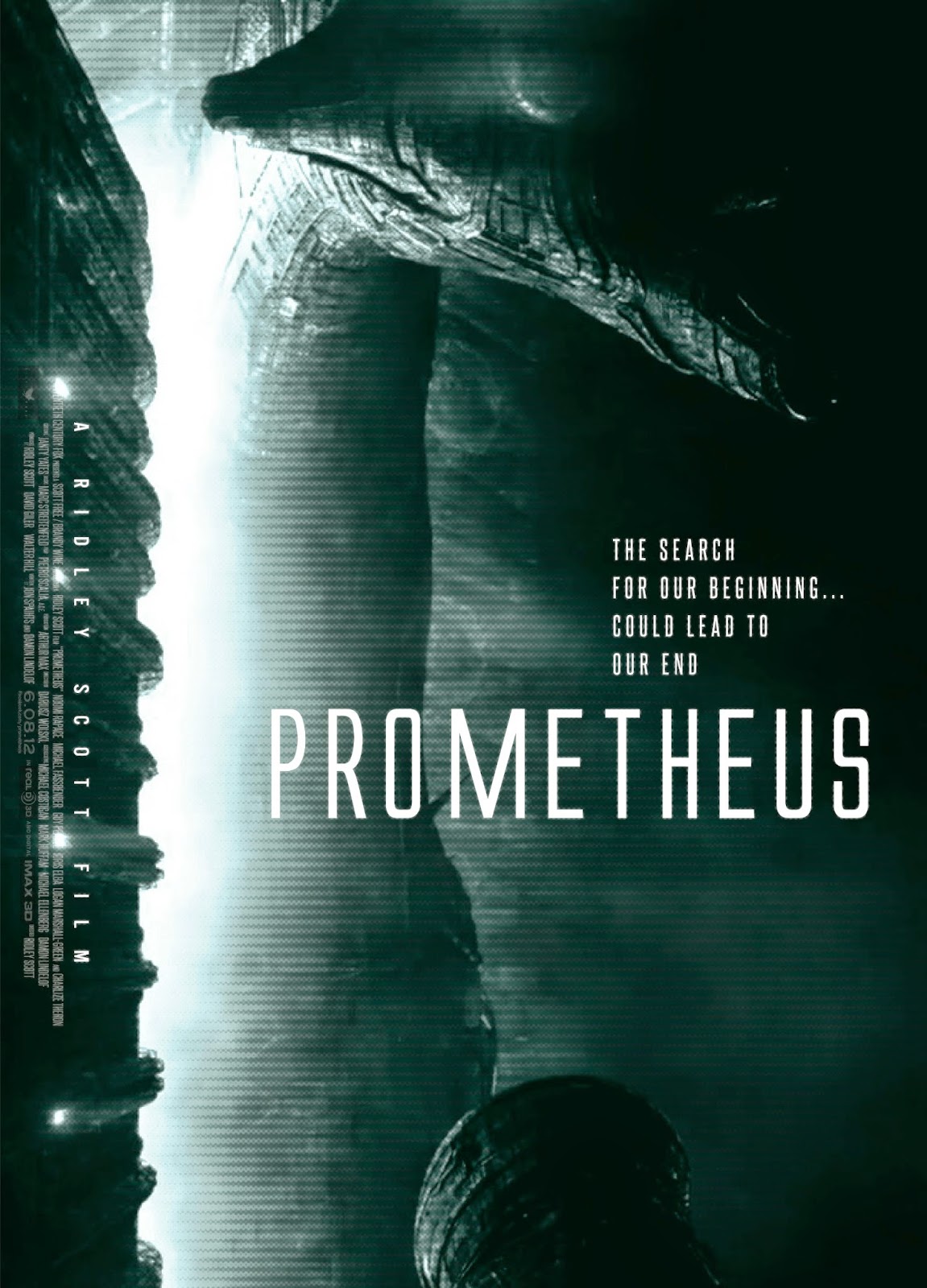 PROMETHEUS (2012) - POSTERS - PIPOCA 3D