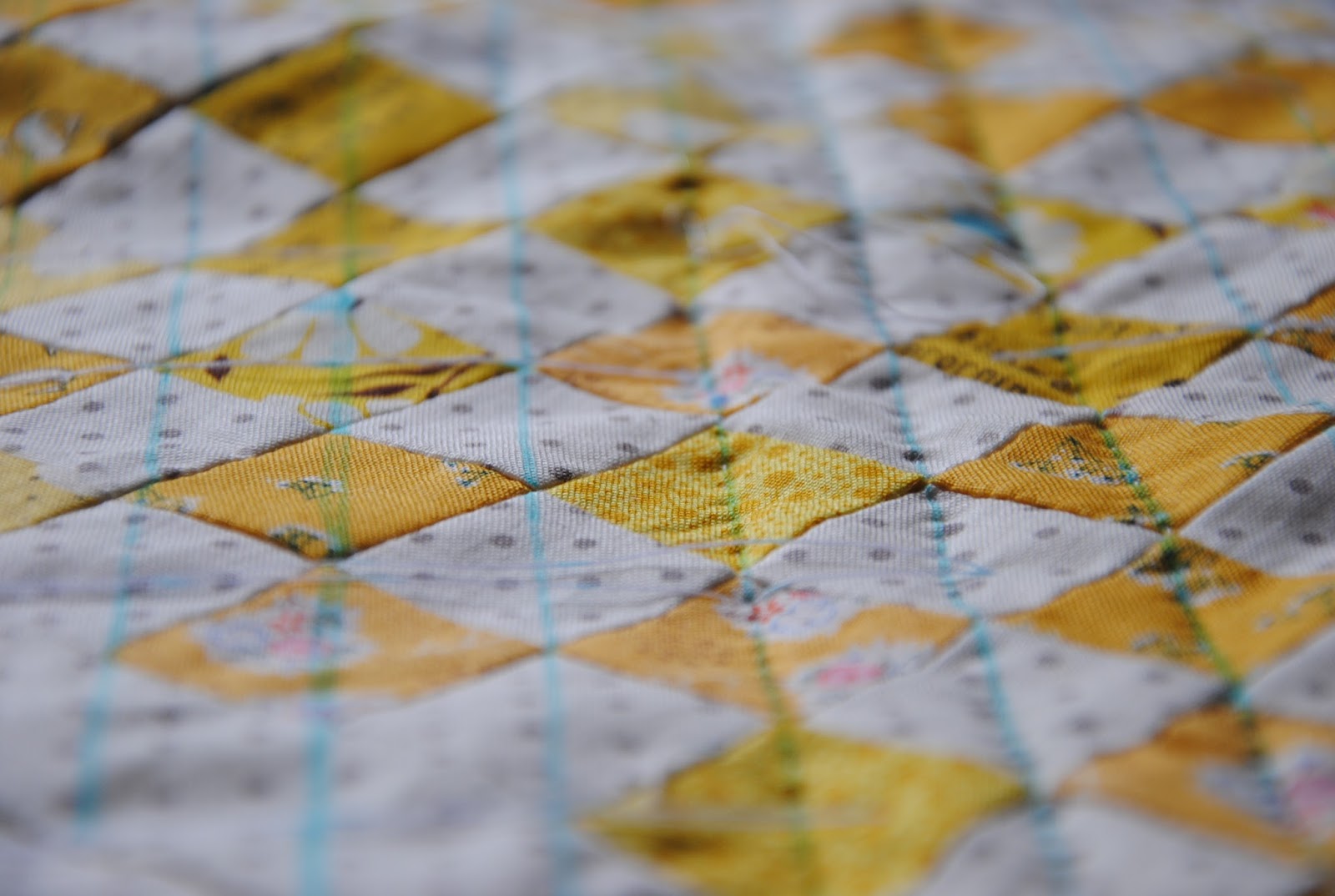 1/4" mark: Daily. patchwork. stitch