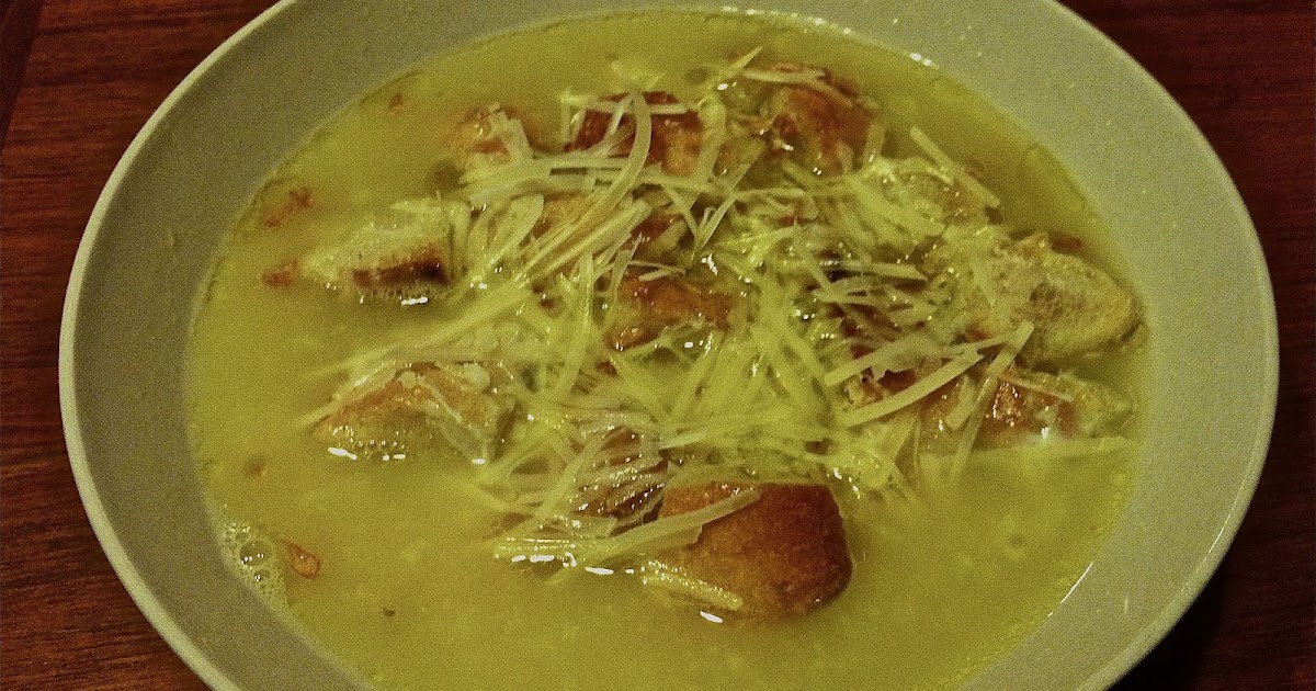 Tessa's International Café: Cuba: Sopa de Ajo