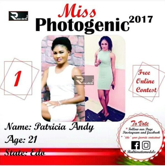 Osakpolorblog : Miss photogenic online competition Please vote
