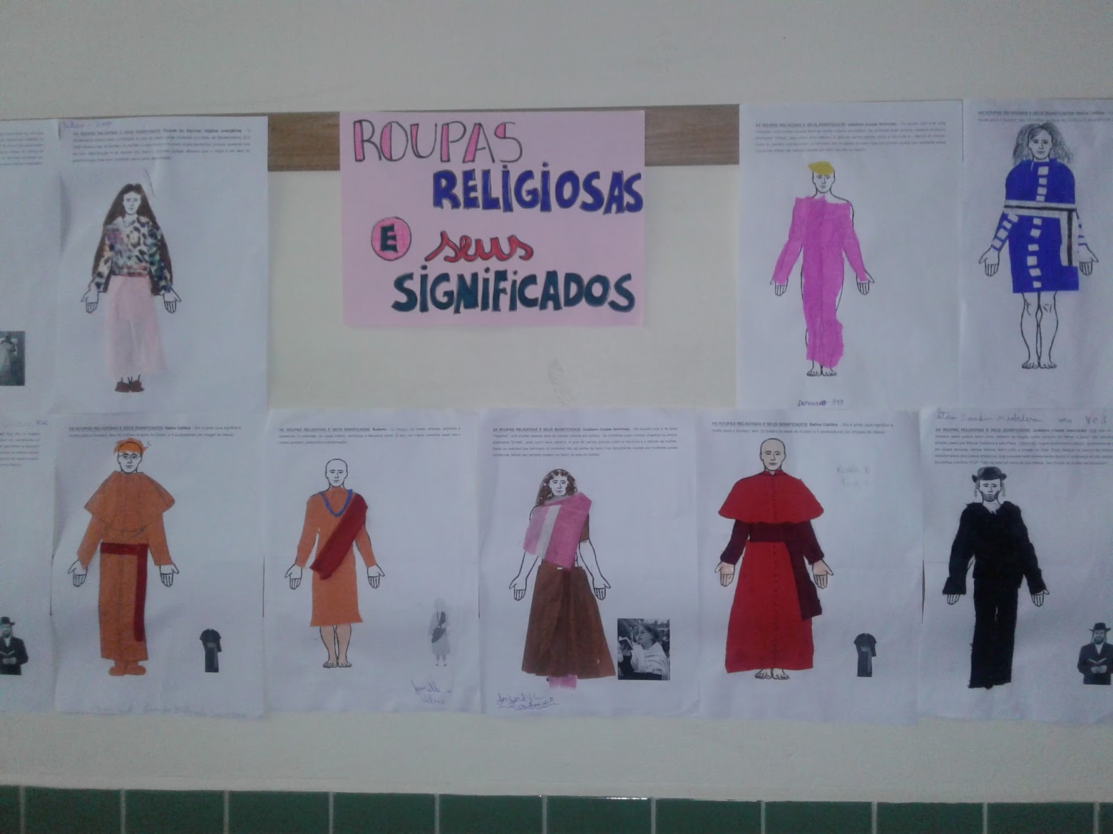 SEJAM BEM-VINDOS : Roupas Religiosas e Seus Significados