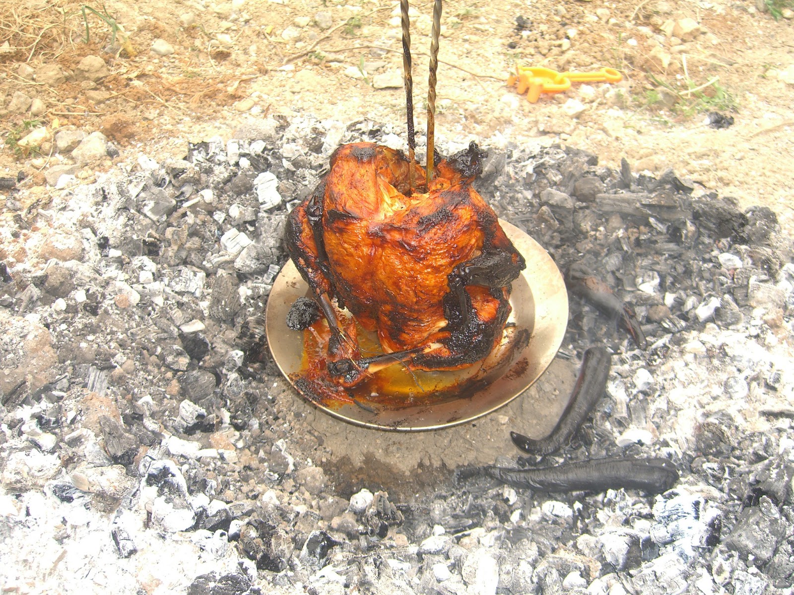 Ben, Oğlum ve Hobilerim: teneke tavuk
