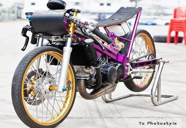 40 Foto Modifikasi Motor Drag Racing Matic
