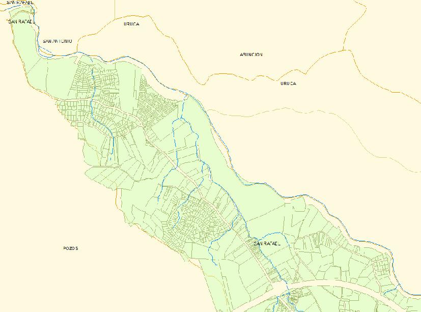 Escazu News: Mapa General del Cantón de Escazú,( Escazu Centro, San ...