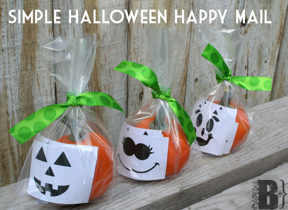 Capital B: Adorable Halloween "Happy Mail"