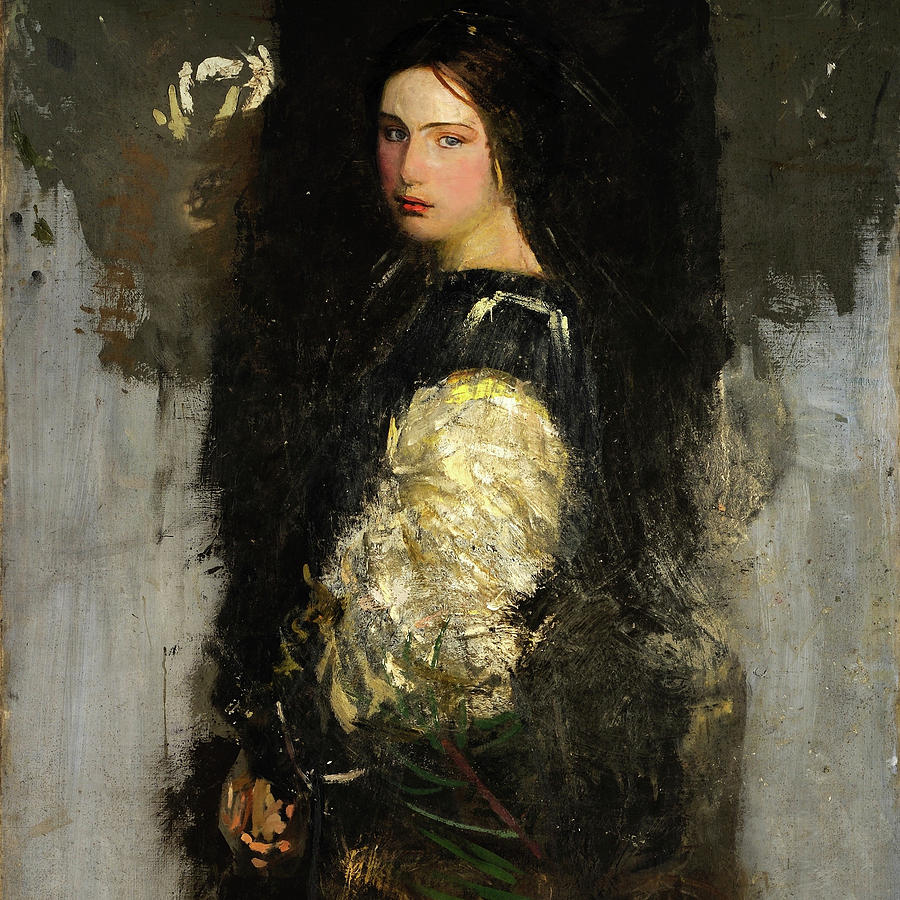 Abbott HANDERSON THAYER (1849-1921) | Catherine La Rose ~ The Poet of ...