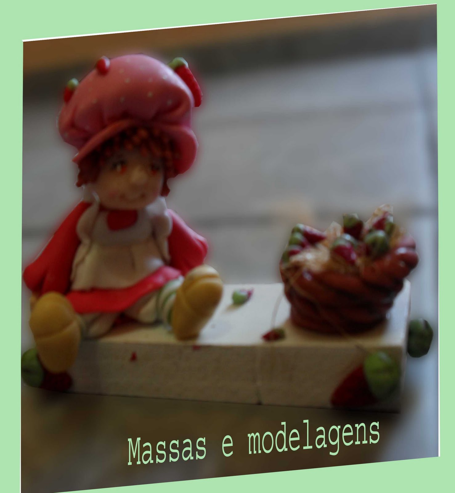 Massa e Modelagem: Meus trabalhos em Biscuit