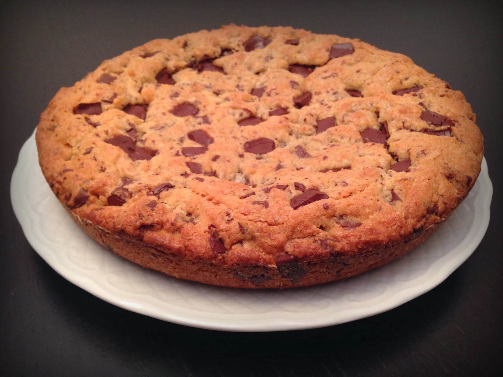 MiBlogEntreRecetas: MEGA-COOKIE DE CHOCOLATE