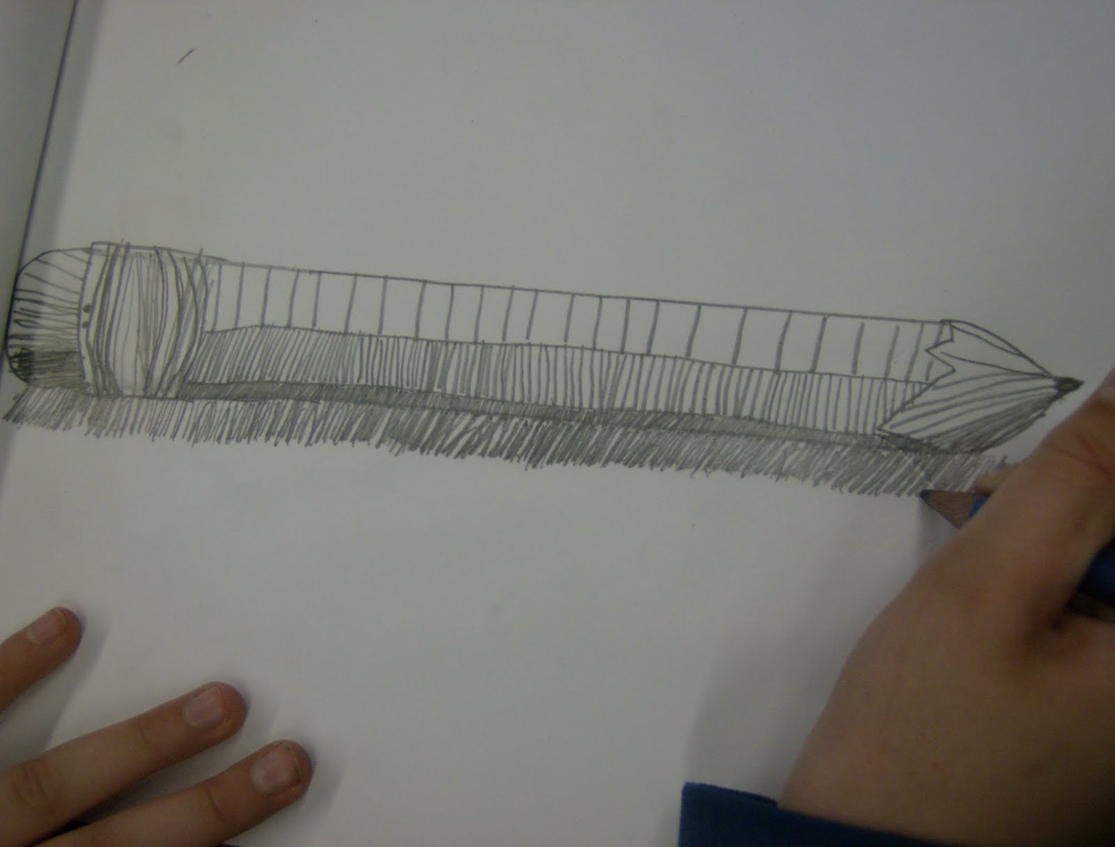 Zilker Elementary Art Class: Fourth Grade Value Shading Techniques