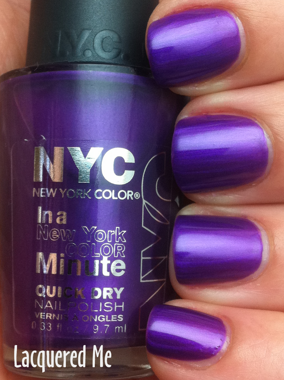 Lacquered Me: NYC Color Prince Street + PURE ICE Busted