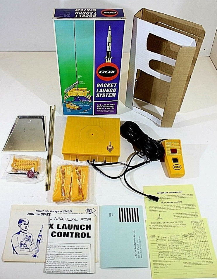 Model Rocket Building: Cox Nike Zeus Starter Outfit On Ebay