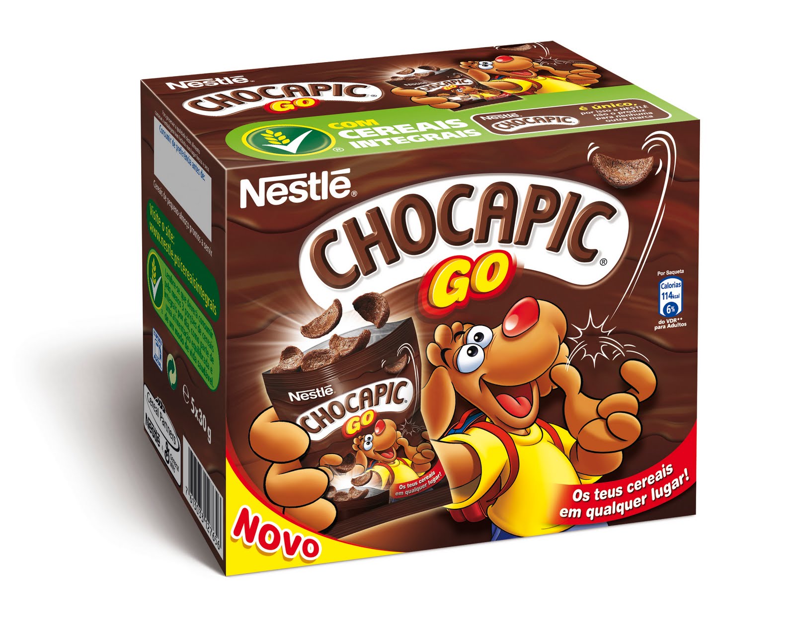 CHOCAPIC GO: os cereais dos seus filhos em qualquer lugar